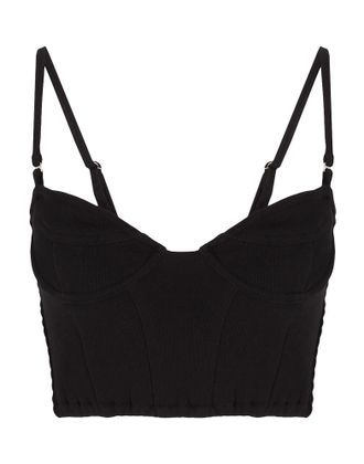 8 by YOOX ORGANIC COTTON CORSET