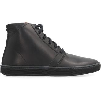 Volta Klassische Leder W&uuml;stenstiefel - - Shoes - Herren - Schwarzk - 40 EU