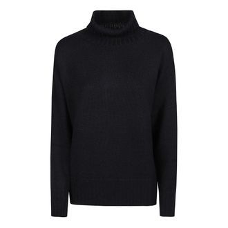 Drumohr Femme, Pulls, Bleu, Taille: 36 FR Pull Col Roul&eacute;