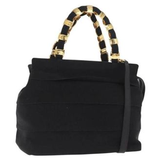 Ferragamo Sac &agrave; main doccasion - Femme - Pre-owned - Noir - Taille: ONE Size