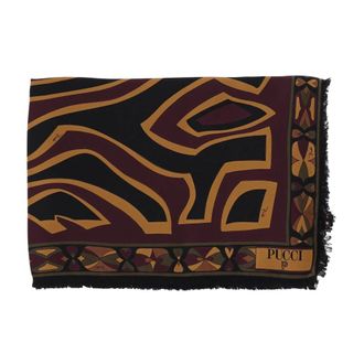 Pucci Seidenschal mit Print-Mix - - Accessories - Damen - Mehrfarbig - ONE SIZE