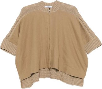 Max Mara Femme, Vestes, Beige, Taille: 40 FR Sweater Max Mara