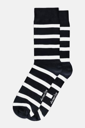 Armor Lux Herren Socken Blau Wei&szlig; Gestreift Chaussettes
