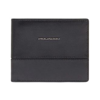 Piquadro Homme, Accessoires, Noir, Taille: ONE Size Portefeuille Bifold