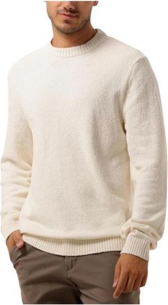 Selected Beiger Strick-Crew-Neck-Pullover - - Knitwear - Herren - Beige - XL