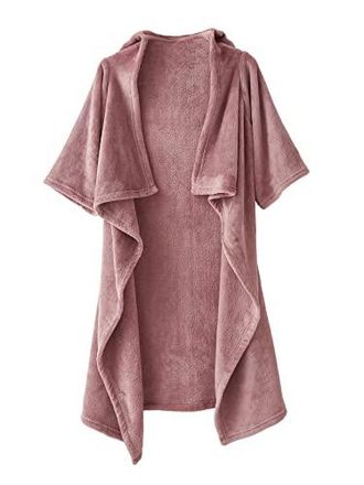 Vertbaudet Plaid &agrave; Manches Animal Parme fonc&eacute; Ado/Adulte