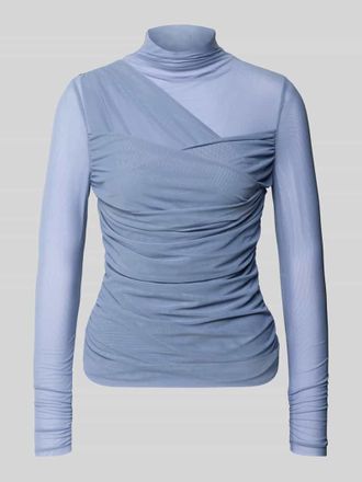 Boss Orange by Hugo Boss Slim Fit Langarmshirt aus semitransparentem Mesh Modell C_ETULAH