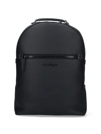 Ferragamo Logo Backpack