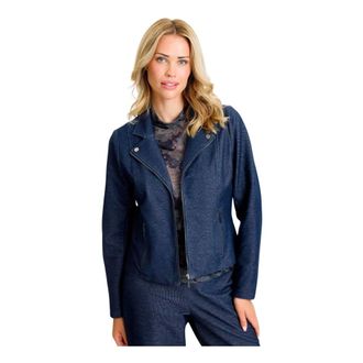 In Front Blazer - - Jackets - Damen - Blau - L