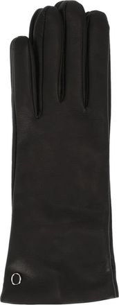 Orciani Nappa Flake Lederhandschuhe - - Accessories - Damen - Schwarzk - 7 IN