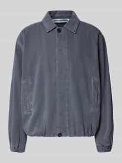 American Vintage Jacke mit verdeckter Knopfleiste Modell YROWAY