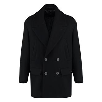Giorgio Armani Coats - - Coats - Herren - Schwarzk - M