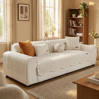 Shanna Sofa &uuml;berzug Sofabezug 1 2 3 4 Sitzer Sofabez&uuml;ge Couch &Uuml;berzug L Form Ecksofa Sofa Couch Cover &Uuml;berwurfdecke, Sofahusse Sofa&uuml;berw&uuml;rfe rutschfest Sofa 