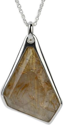 Parts Of Four Halos Silberhalskette mit Kristallen