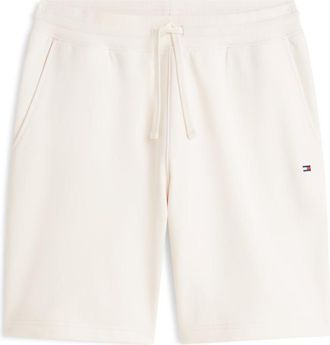 Tommy Hilfiger Sweatshorts mit Logo-Stickerei und Stretchanteil in