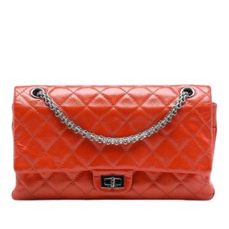 Chanel Pre-owned Reissue Flap Bag - Femme - Pre-owned - Orange - Taille: ONE Size