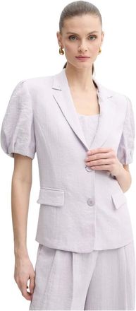 Twinset Damen, Jacken, Lila, SGr&ouml;&szlig;e