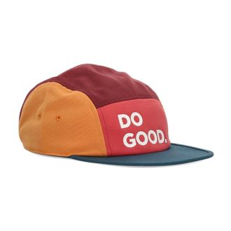 Cotopaxi unisex, Accessoires, Multicolore, Taille: ONE Size Casquette &agrave; visi&egrave;re plate 5 panneaux Fraise/Abyss