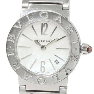 Bulgari Montre Bvlgari Bbl26S en acier inoxydable (Pre-owned) - Femme - Pre-owned - Gris - Taille: ONE Size
