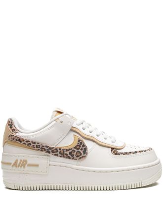 Nike baskets Air Force 1Shadow Leopard - Tons neutres