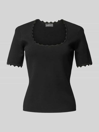Emporio Armani T-Shirt mit Square-Neck-Ausschnitt
