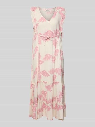 Lollys Laundry Midikleid aus Viskose im Stufenlook Modell Samo