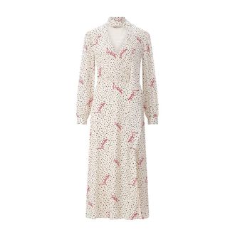 Valentino Damen, Kleider, Beige, XSGr&ouml;&szlig;e