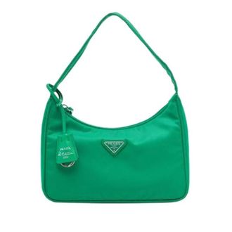 Prada Pre-owned Nylon Schultertasche - - Pre-owned - Damen - Gr&uuml;n - ONE SIZE