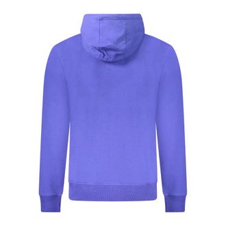 Napapijri Cotton-Blend Hoodie - Blue