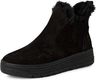 Tamaris Damen Stiefel Leder schwarz 41