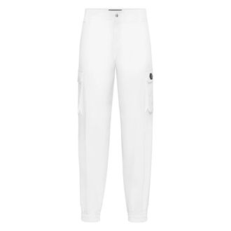 Philipp Plein Hosen Cargo Fit - - Trousers - Herren - Wei&szlig; - 3XL