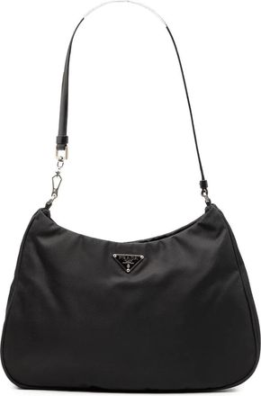Prada Hobo Bags - Tessuto Cleo Shoulder Bag - Gr. unisize - in Schwarz - f&uuml;r Damen