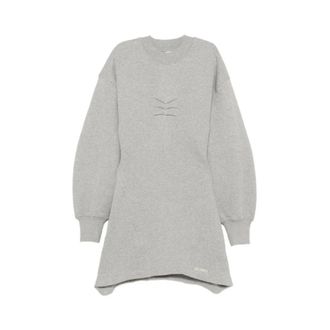 The Attico Mini Kleid - - Dresses - Damen - Grau - S