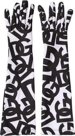 Dolce & Gabbana Femme, Accessoires, Multicolore, Taille: ONE Size Elbow Length Mitten Gloves