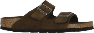 Birkenstock Femme, Chaussures, Brun, Taille: 36 EU Arizona Soft Footbed Narrow Fit