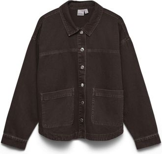 Vero Moda Vmjamie Ls Denim Shacket Mix Ga Noos