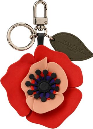 Max Mara Blumen-Schl&uuml;sselanh&auml;nger - - Accessories - Damen - Rot - ONE SIZE