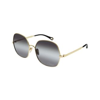 Chlo&eacute; unisex, Accessoires, Jaune, Taille: 60 MM Lunettes de soleil oversize