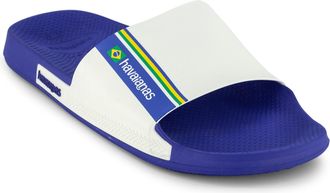 Havaianas Herren Pantoletten blau Gummi