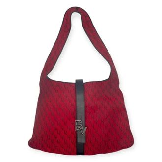 Bottega Veneta Pre-owned Toile sacs-ports-paule - Femme - Pre-owned - Rouge - Taille: ONE Size
