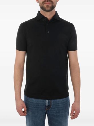Malo Klassisches Poloshirt - Schwarz