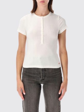 Levi's T-shirt Henley coupe slim en coton ajour&eacute; avec logo