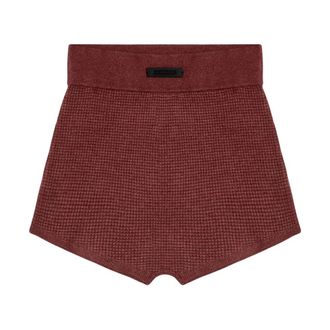 Fear of God Femme, Shorts, Rouge, Taille: 36 FR Shorts Essentials pour Homme