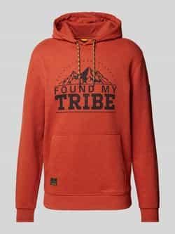 Camel Active Hoodie mit Label-Patch