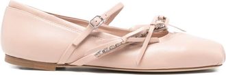 Jimmy Choo London Ballerines en cuir Loli