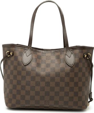 Louis Vuitton Shopper - Damier Ebene Neverfull PM - Gr. unisize - in Braun - f&uuml;r Damen
