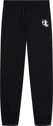 Champion Legacy M&auml;dchen Hose mit elastischem B&uuml;ndchen, Gr&ouml;&szlig;e XL, Schwarz, Schwarz, XL