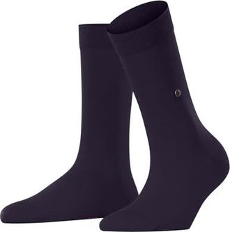 Burlington Lady W So coton unies 1 paire, Chaussettes Femme, Rouge Wineberry 8761, 36-41