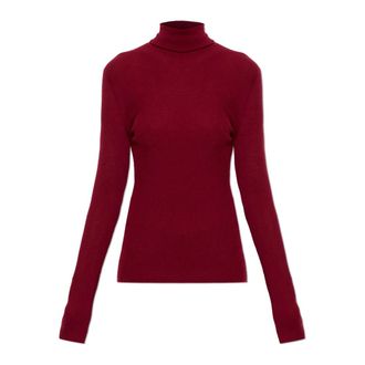 Dolce & Gabbana Kaschmir-Rollkragenpullover - - Knitwear - Damen - Rot - M
