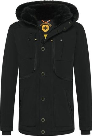 Wellensteyn Wetterfester Parka mit großer Kapuze und synthetischer Wattierung in